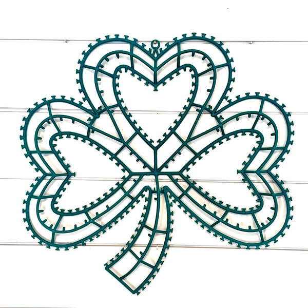 Shamrock Wreath - Etsy