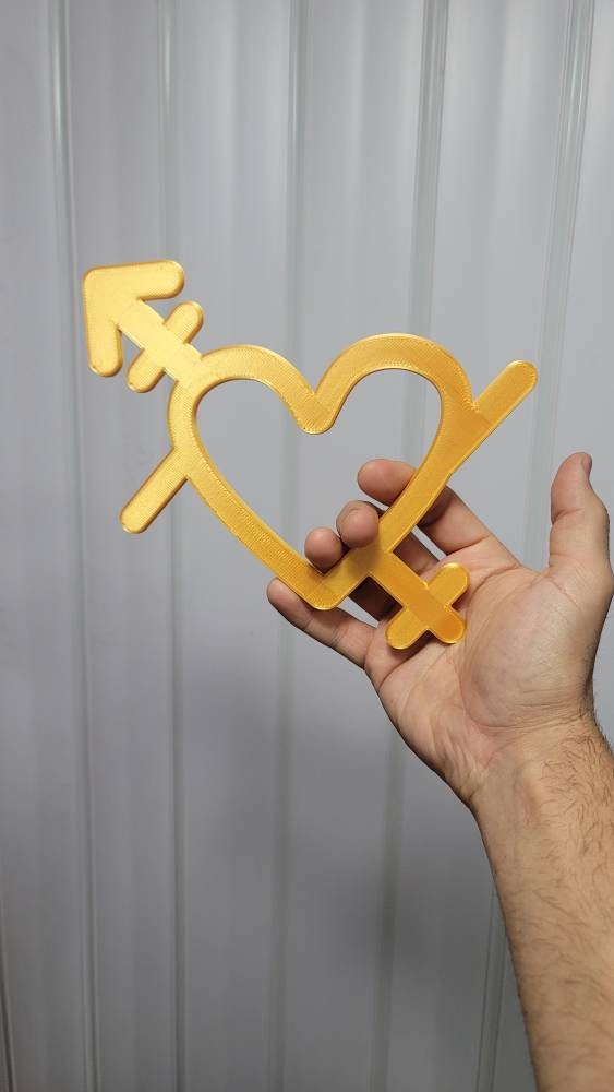 Genderfluid Sign Wall Decoration - Etsy