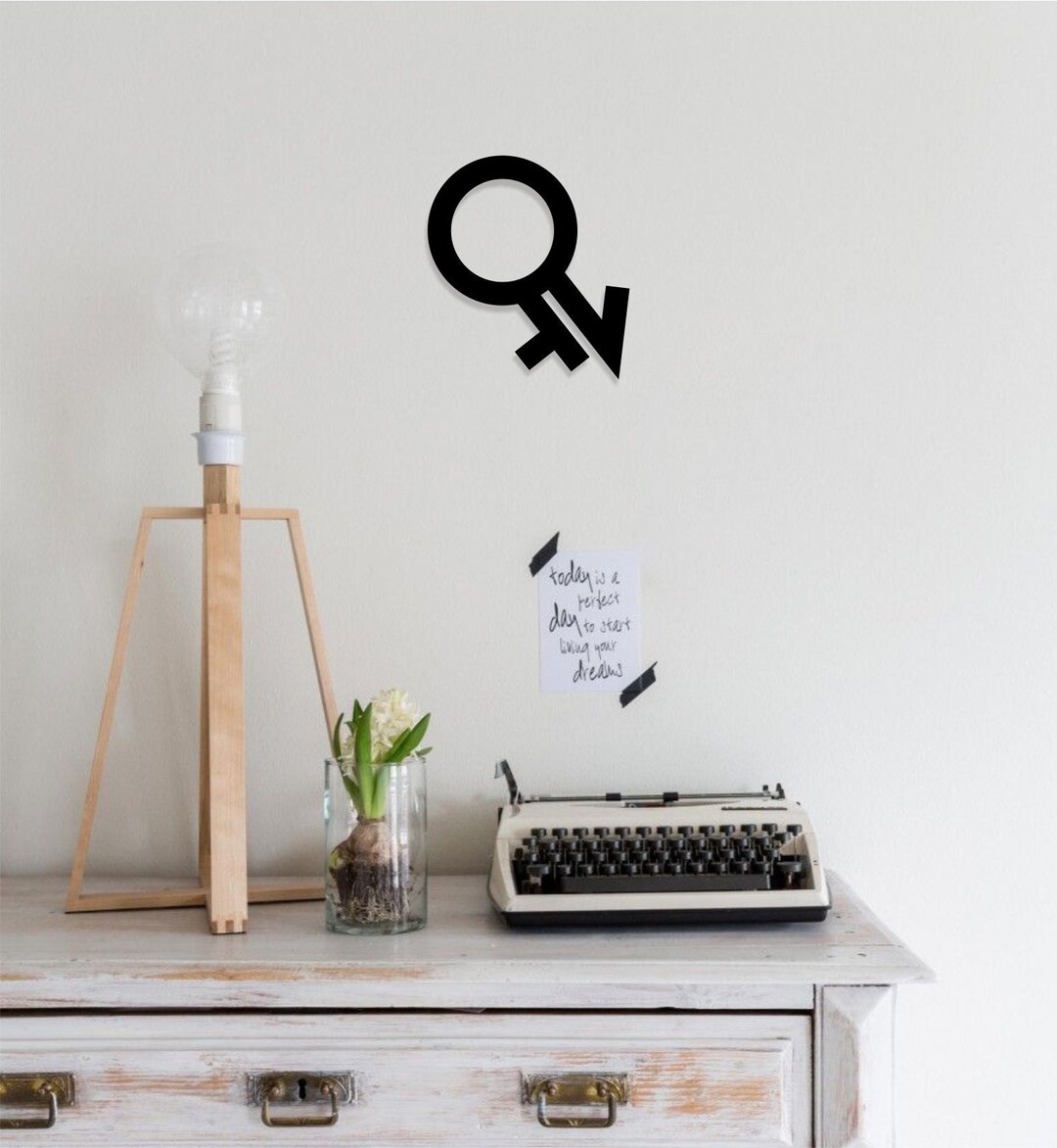 Intergender Sign Wall Decoration - Etsy