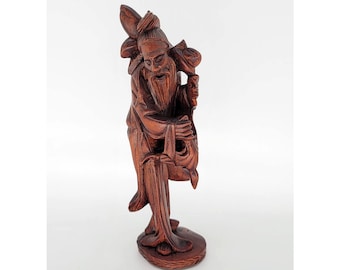 Chinese Man Statue - Etsy