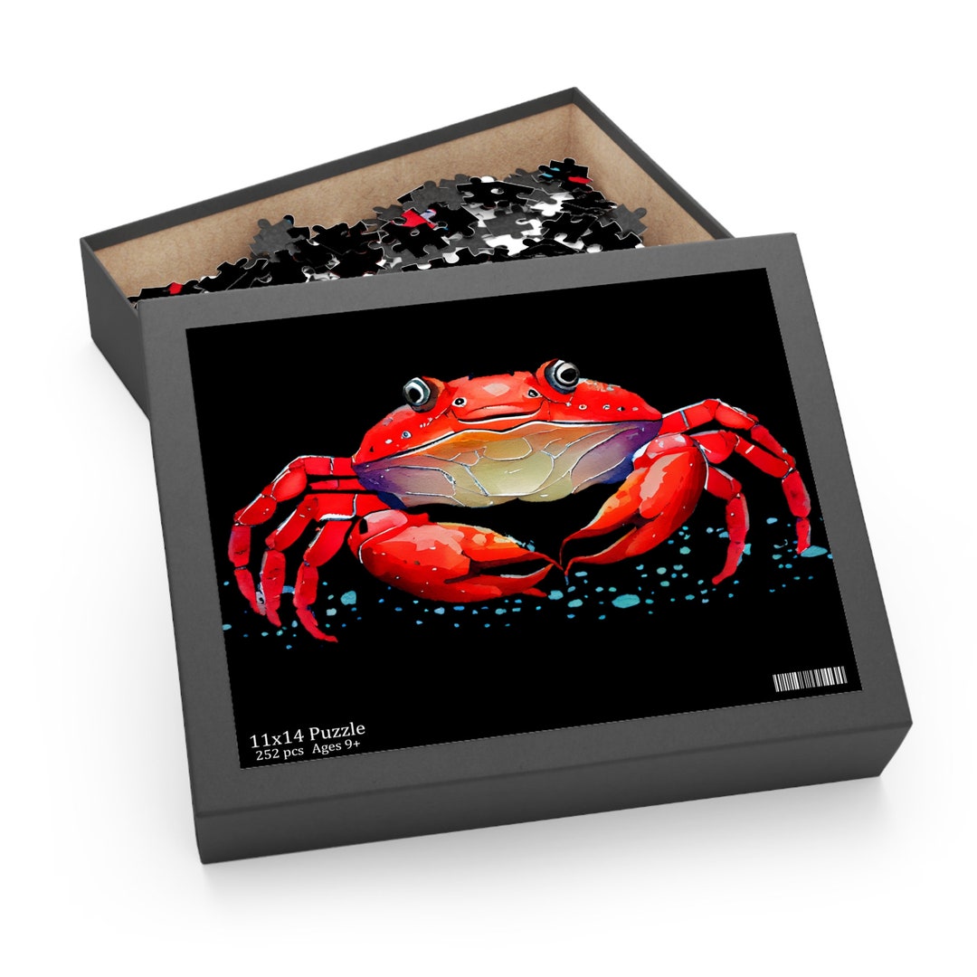 CRAB Jigsaw Puzzle Gift Love Maryland Love Crabs Crab Lover - Etsy