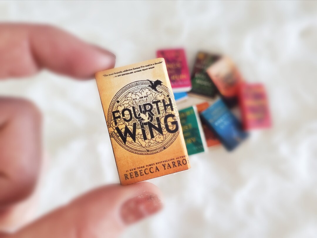 DIY Mini Book Wooden Blocks, Set of 10 - Etsy