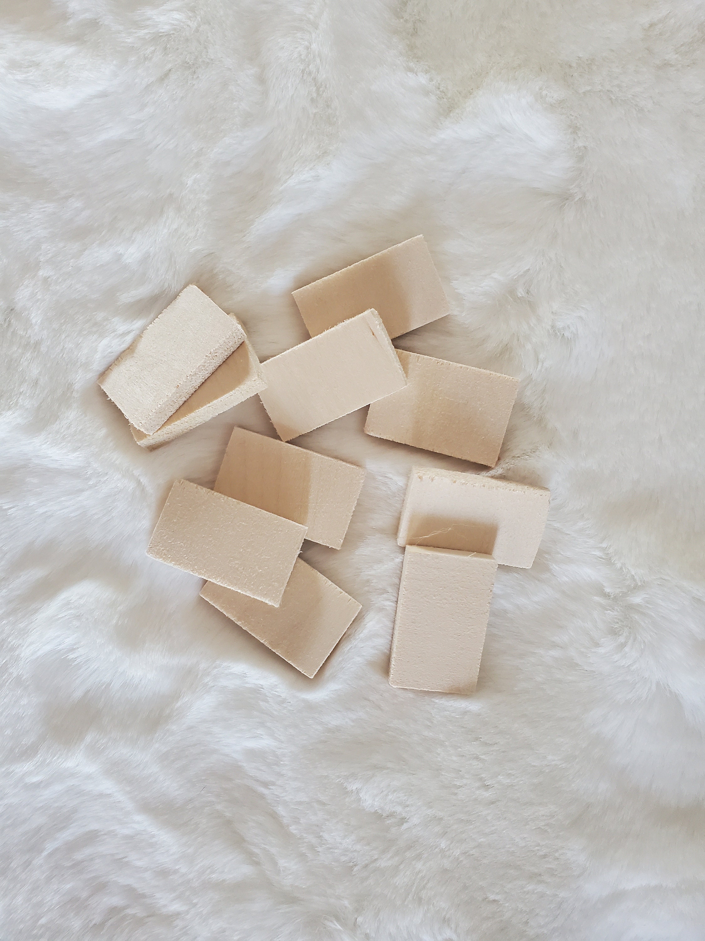 DIY Mini Book Wooden Blocks, Set of 10 - Etsy