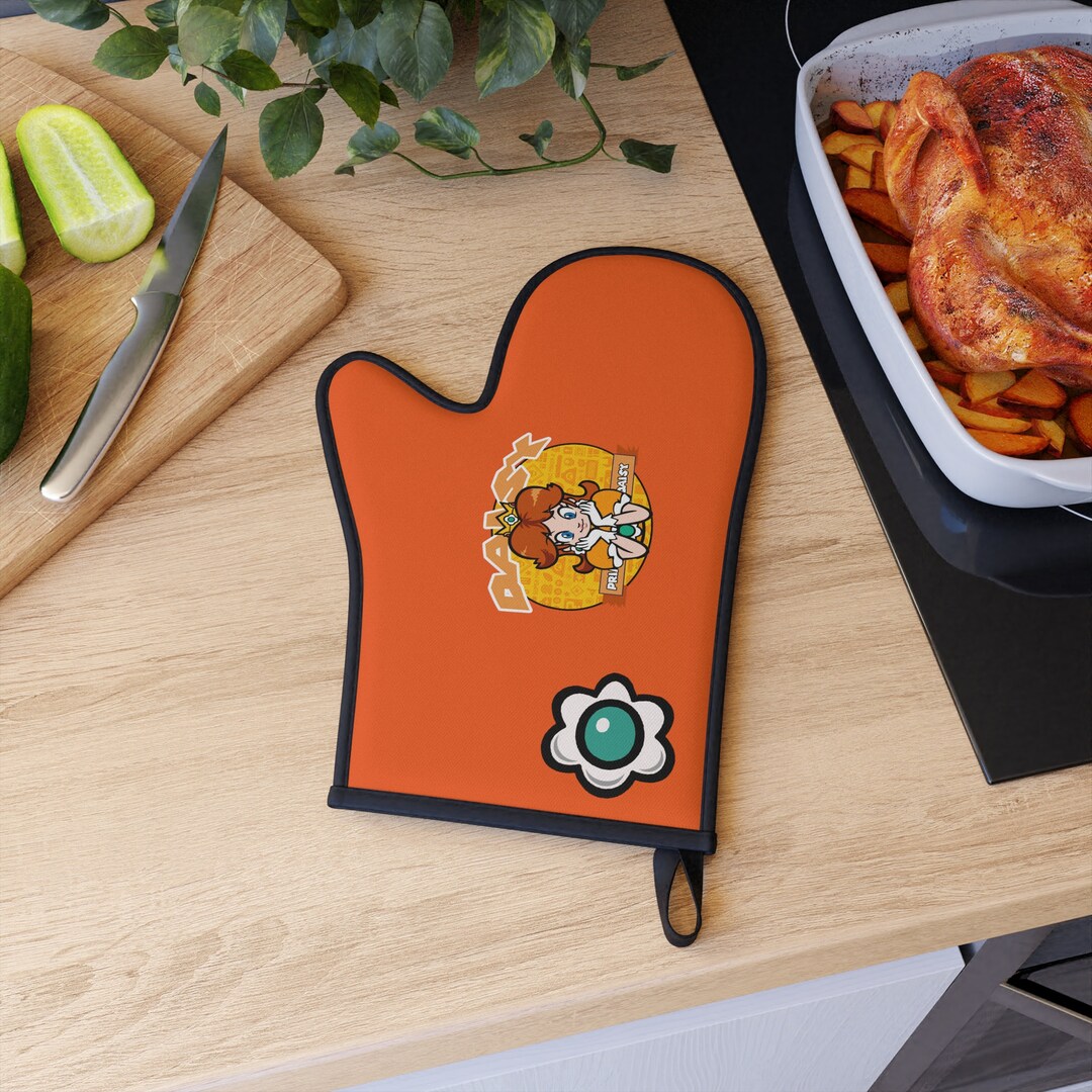Princess Daisy Oven Glove - Etsy