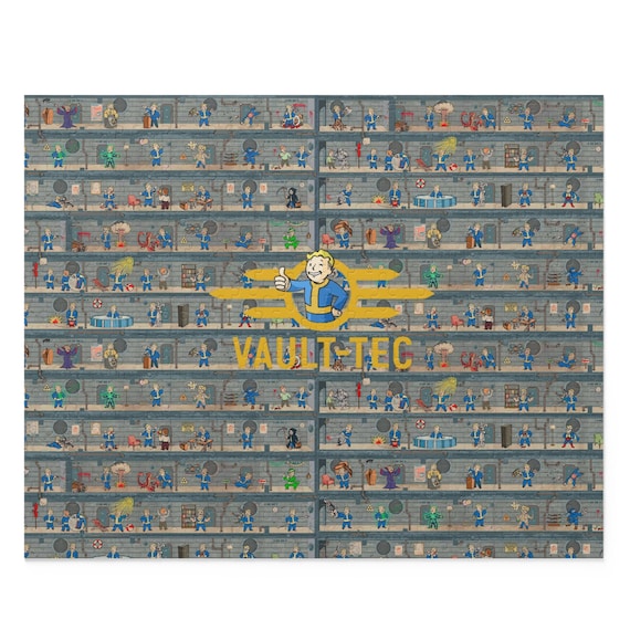 USAopoly Fallout Vault-Tec Perk Poster Jigsaw Puzzle (550, 56% OFF