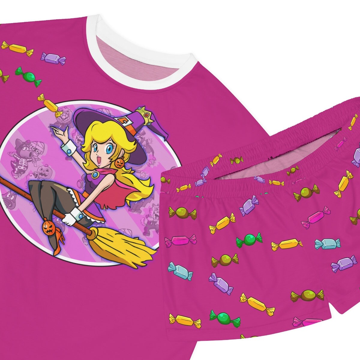 Princess Daisy Pajamas Set, Mario Game Sleepwear sold by Responsible ...