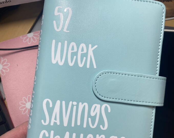 52 Week Savings Challenge Stickers Planner Stickers FS072 - Etsy