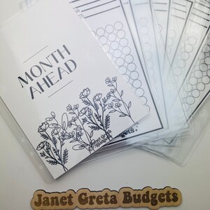 New* Dashboard, Tracker and Envelopes Only for the Month Ahead ...