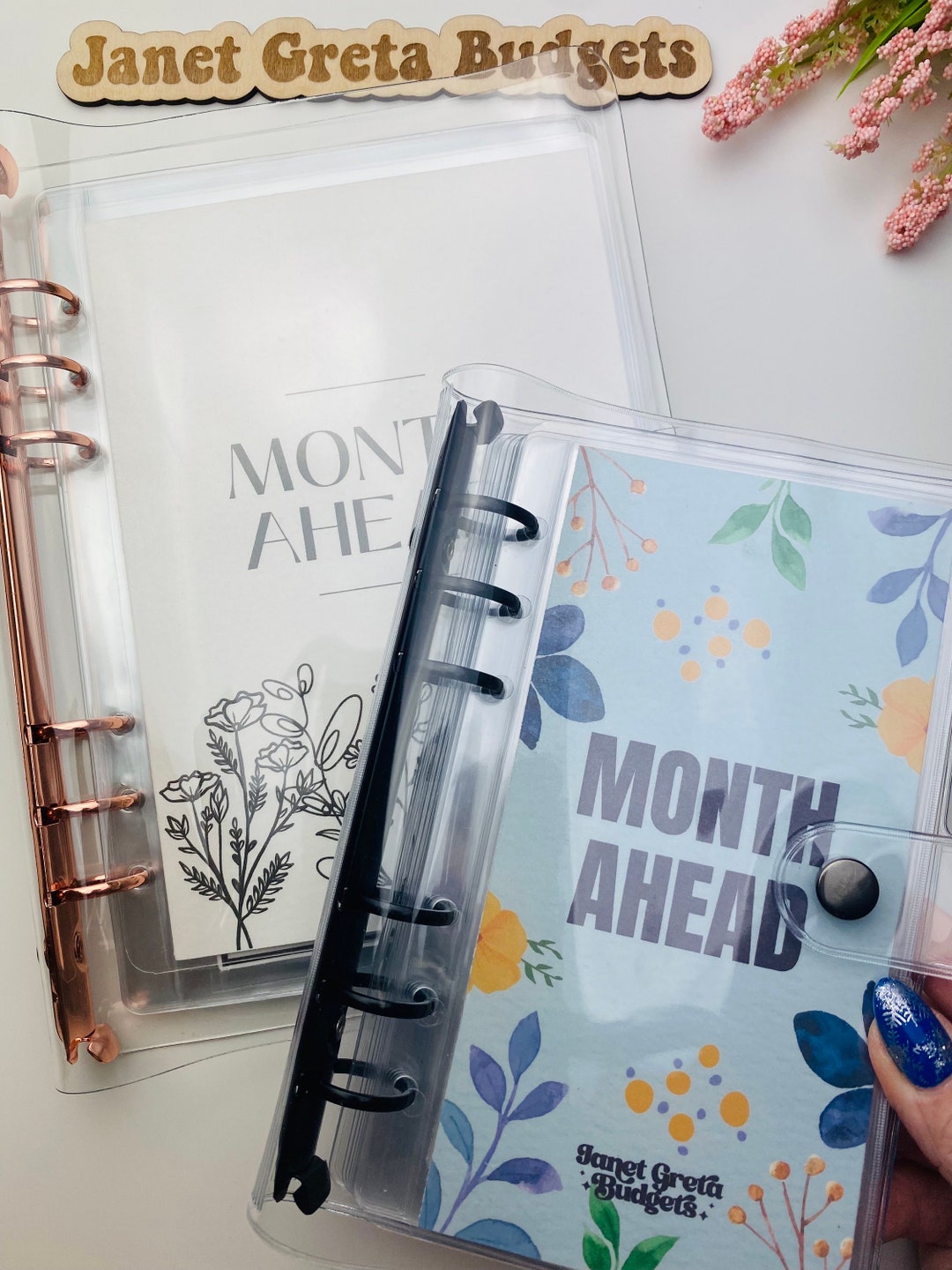 Month Ahead Binder Complete SET Savings Challenge Cash Budget Budget ...