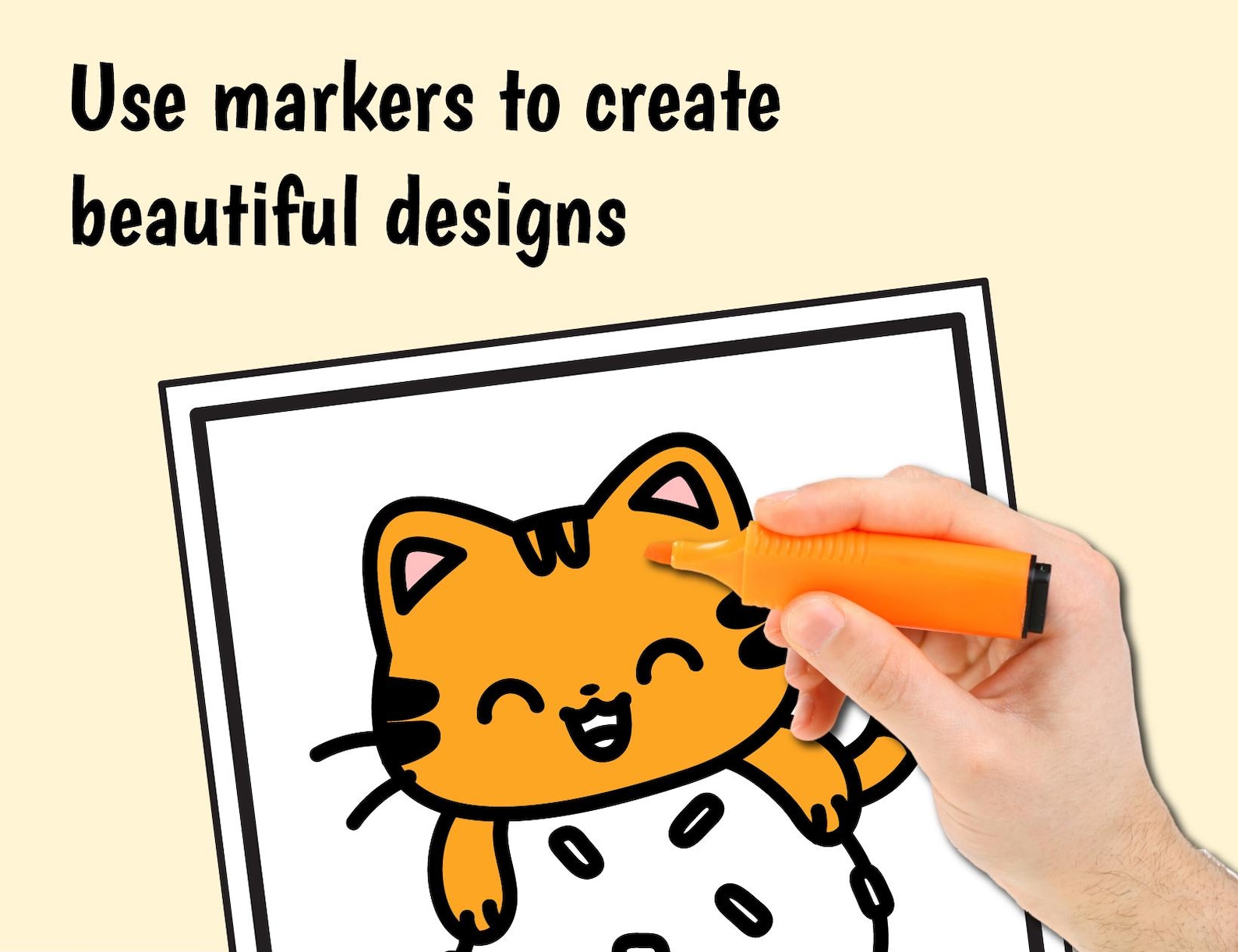 Thick Outlines Colouring in Pages, 28 Colouring in Pages, Coloring In ...