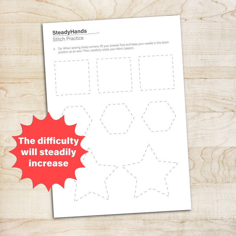 Stitch Practice Worksheets sewing, Sewing in Straight Lines, Sewing on ...