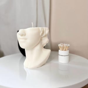 Custom Colors Huge Sculptural Half Face David Greek Goddess - Etsy