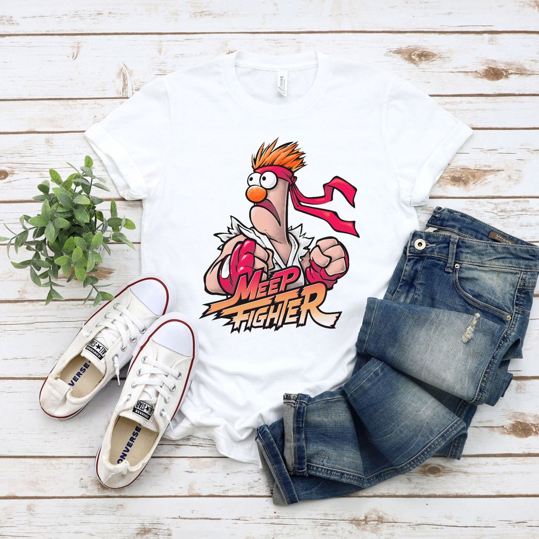 Beaker Meep Fighter Street Fighter Retro T-shirt Street - Etsy
