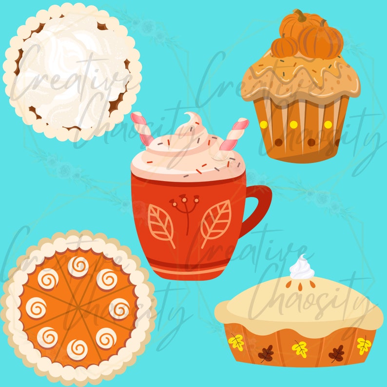 Fall Clip-art Bundle | Autumn Clip-art PNG | Transparent PNG Bundle ...