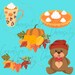 Fall Clip-art Bundle | Autumn Clip-art PNG | Transparent PNG Bundle ...