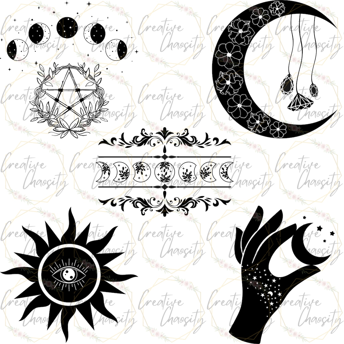 25 Witchy SVG Bundle Magic SVG Bundle Tarot SVG Bundle - Etsy