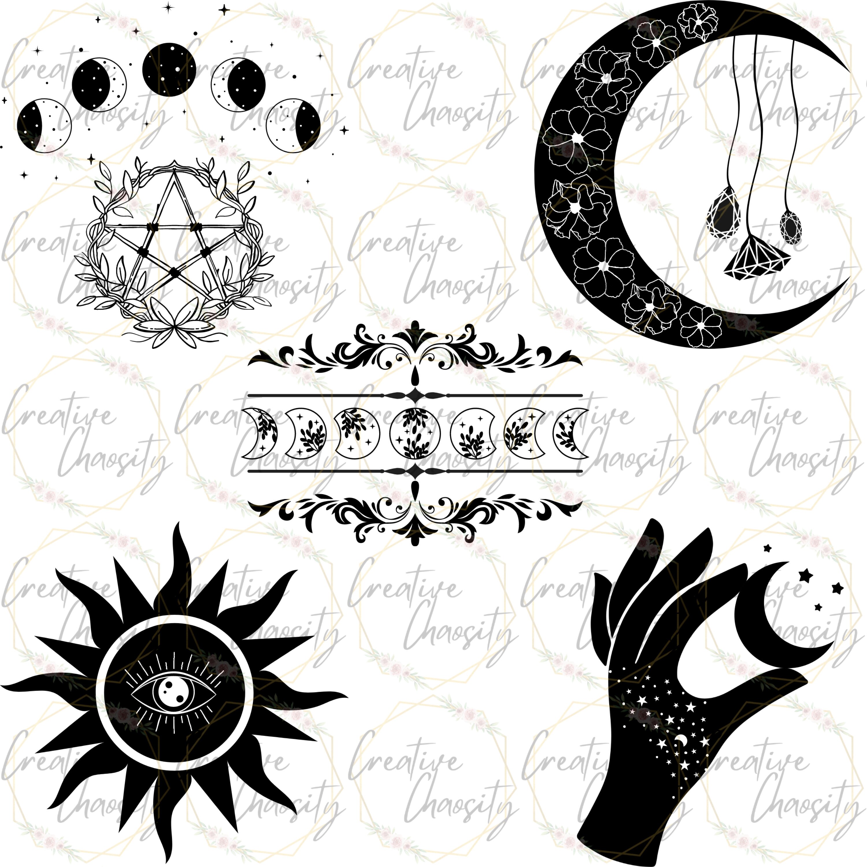 25 Witchy SVG Bundle Magic SVG Bundle Tarot SVG Bundle Magic ...