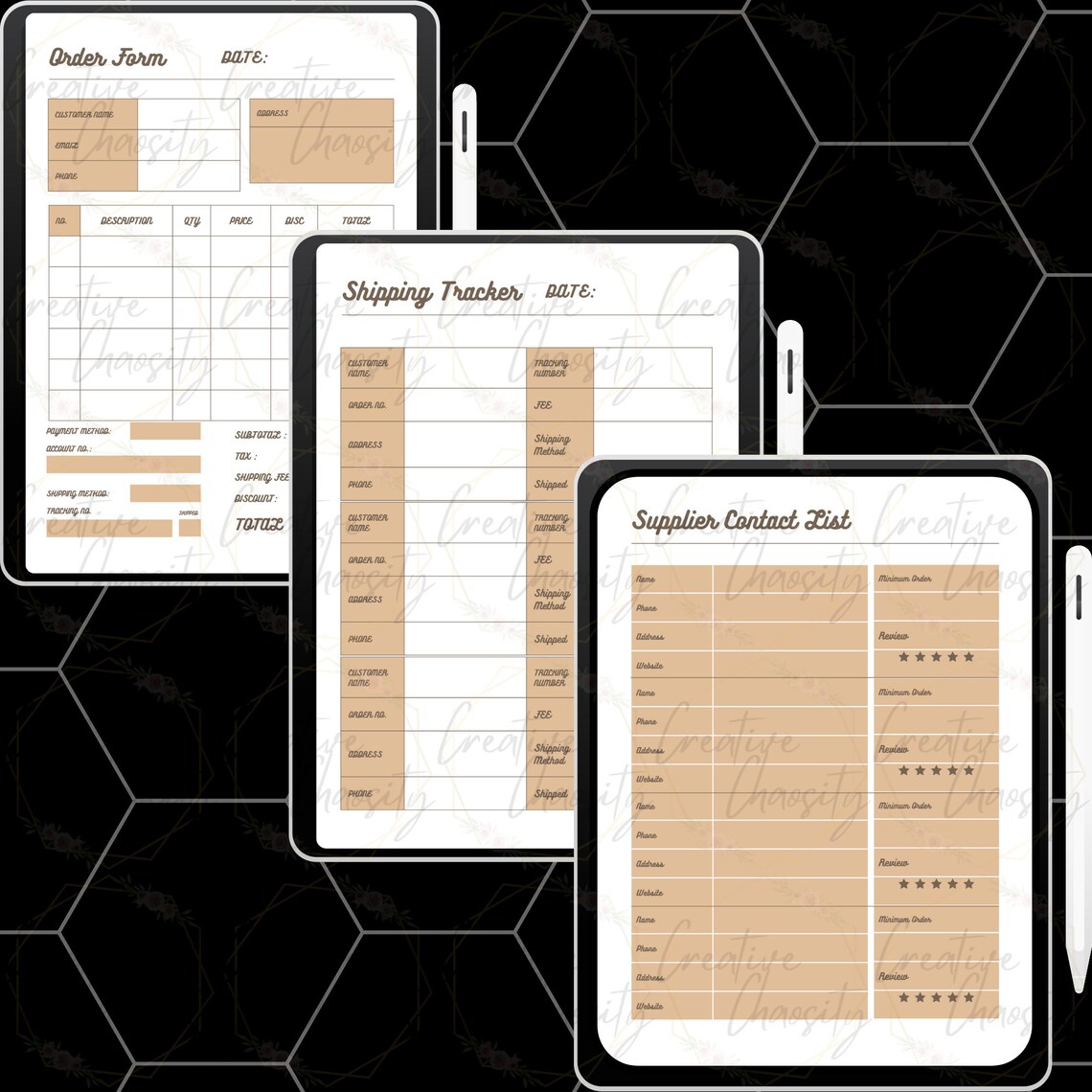 Minimalist Business Planner Pages |minimalist Planner Inserts |digital ...