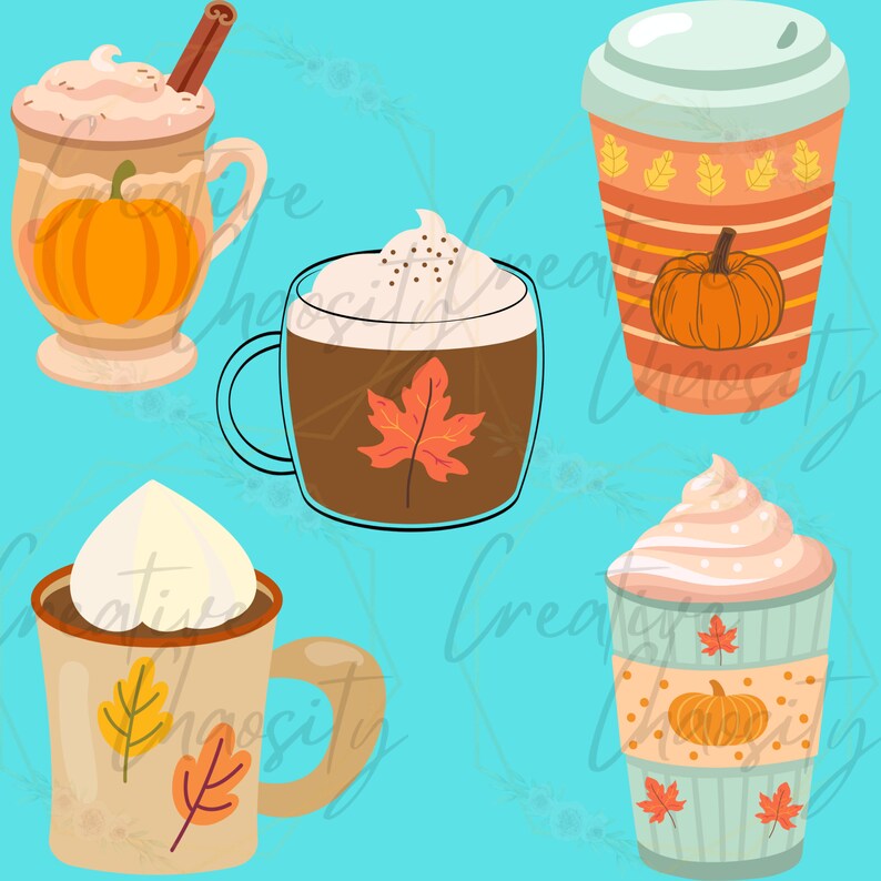 Fall Clip-art Bundle | Autumn Clip-art PNG | Transparent PNG Bundle ...