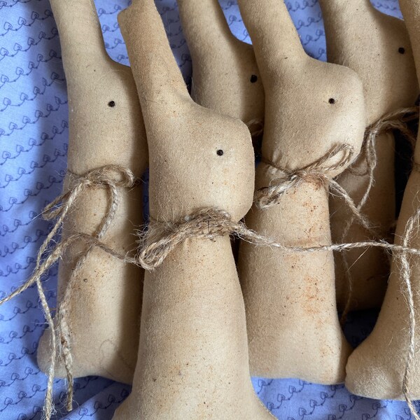 Primitive Bunny - Etsy