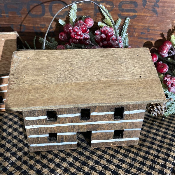 Cabin Ornament - Etsy