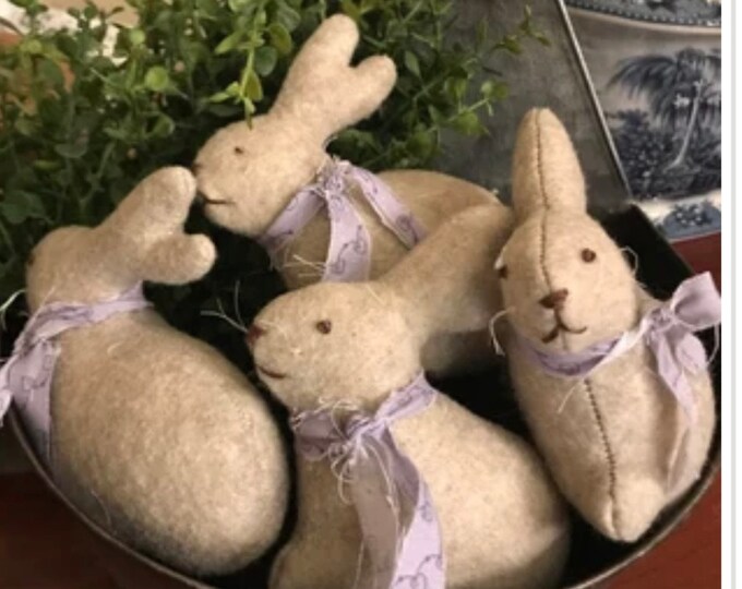 Wool Bunny - Etsy