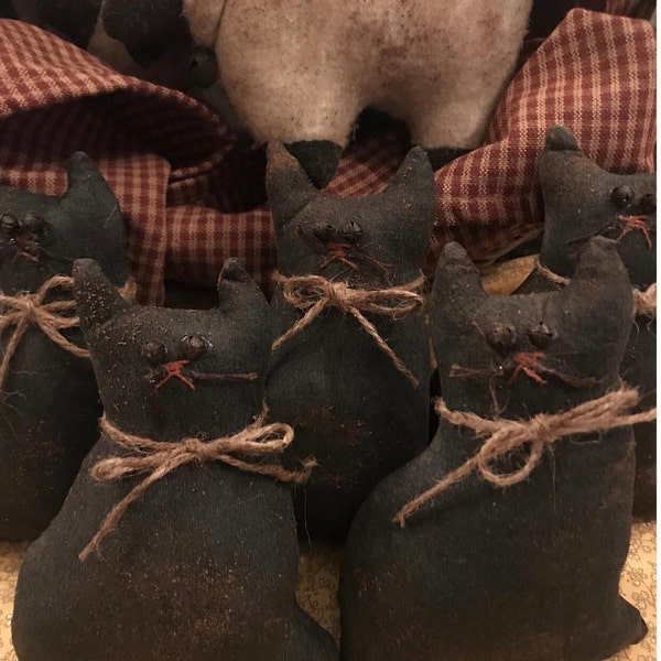 Primitive Cat - Etsy