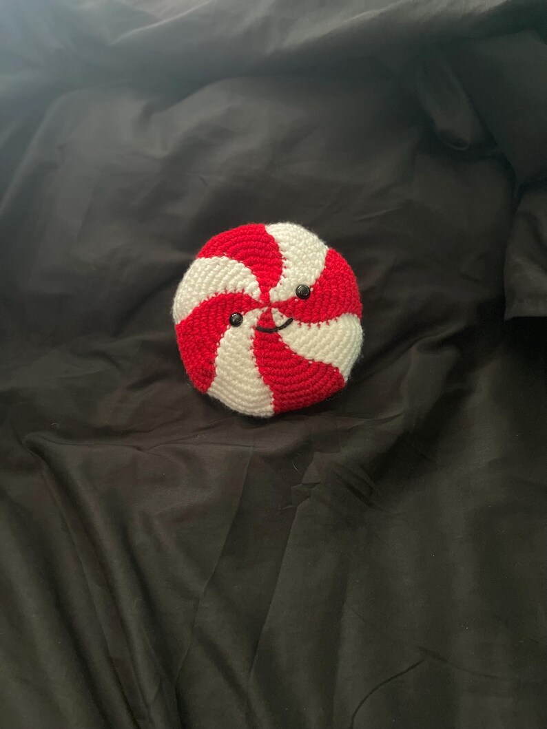 Crochet Peppermint Plushie - Etsy