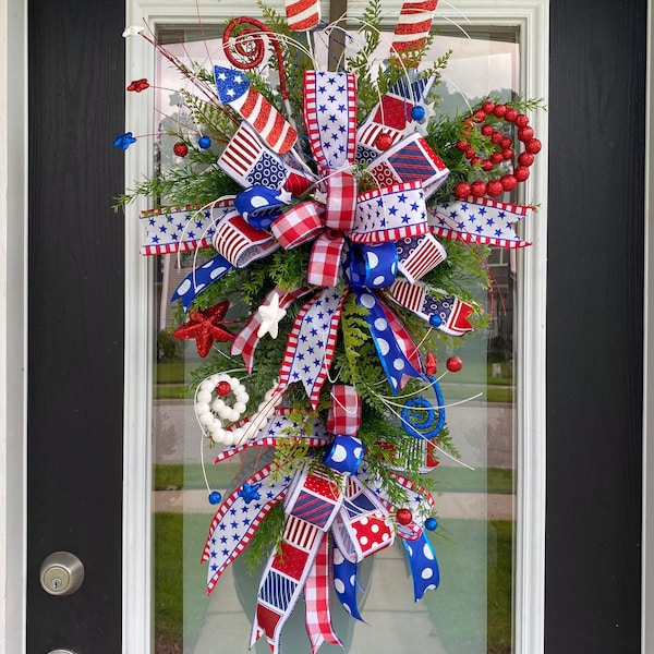 Front Door Swag - Etsy
