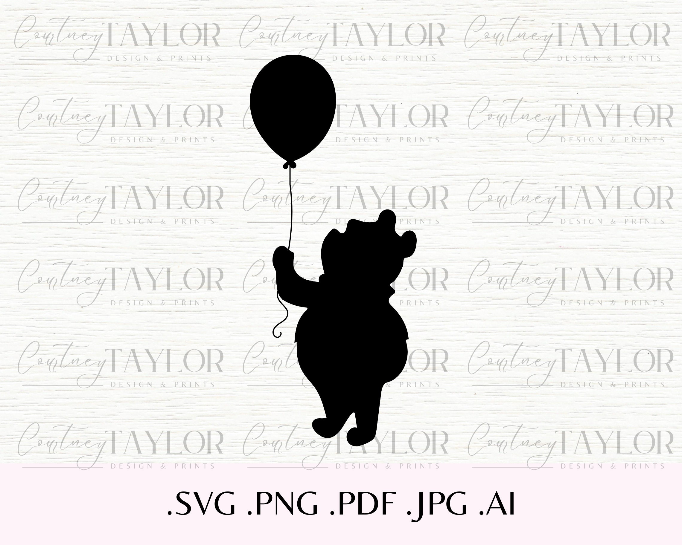 Winnie the Pooh Svg, Winnie the Pooh Clipart, Winnie the Pooh Png ...