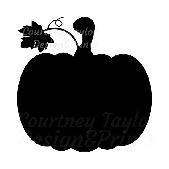 Black Pumpkin Vector