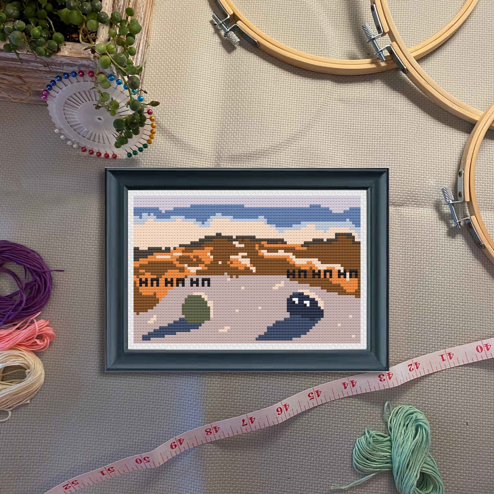 Everything, Everywhere, All at Once: HAHA Rocks, Cross Stitch Pattern ...