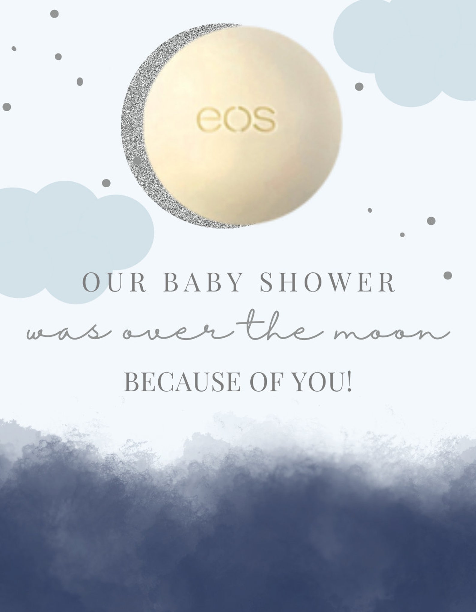 Eos Baby Shower Favors, Eos Lip Balm Holder, Eos Holder, Eos Baby ...