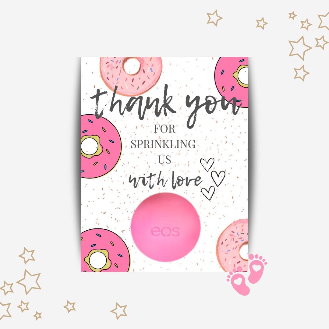 Eos Baby Shower Favors, Eos Lip Balm Holder, Eos Holder, Eos Baby ...