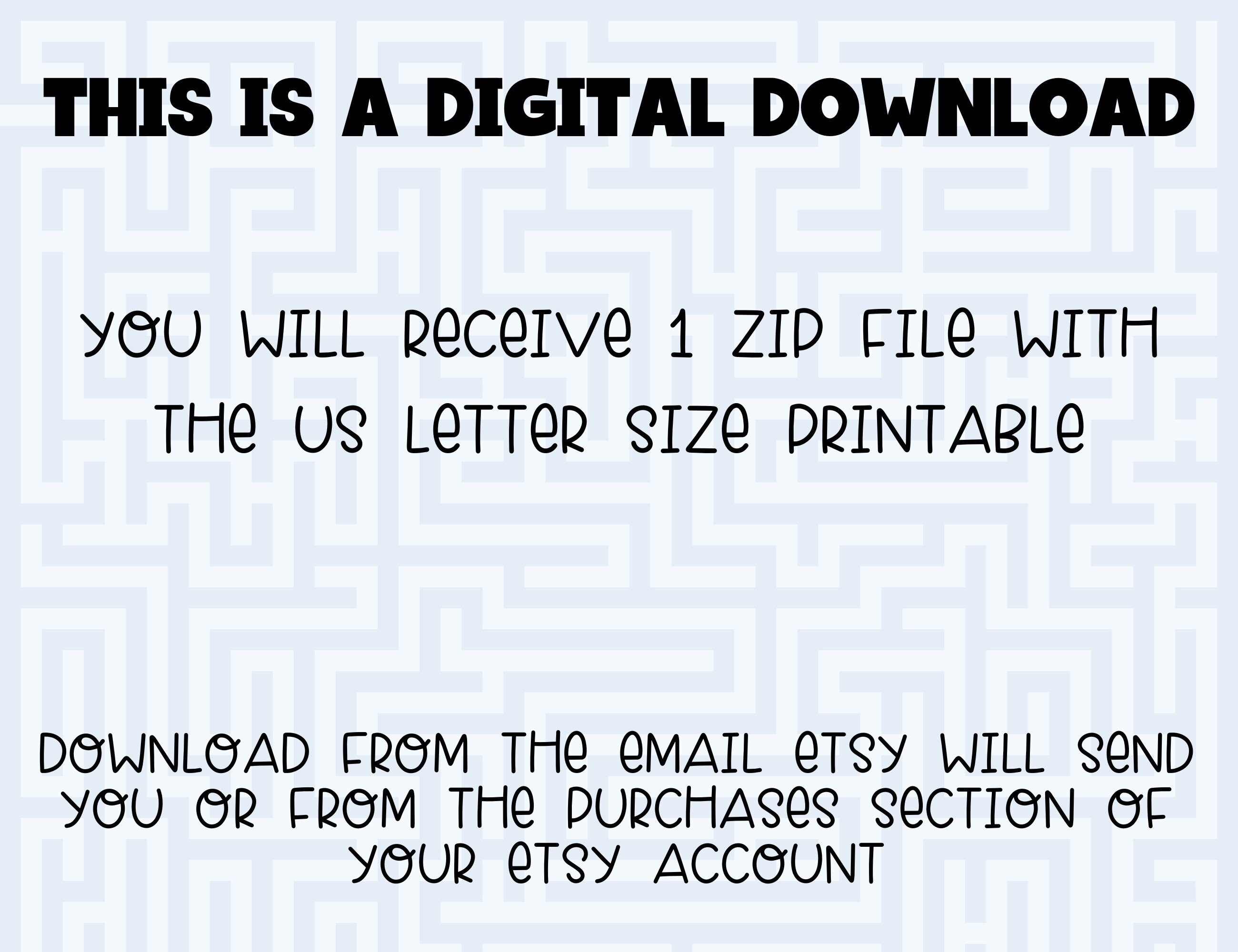 Robot Card Printable - Etsy