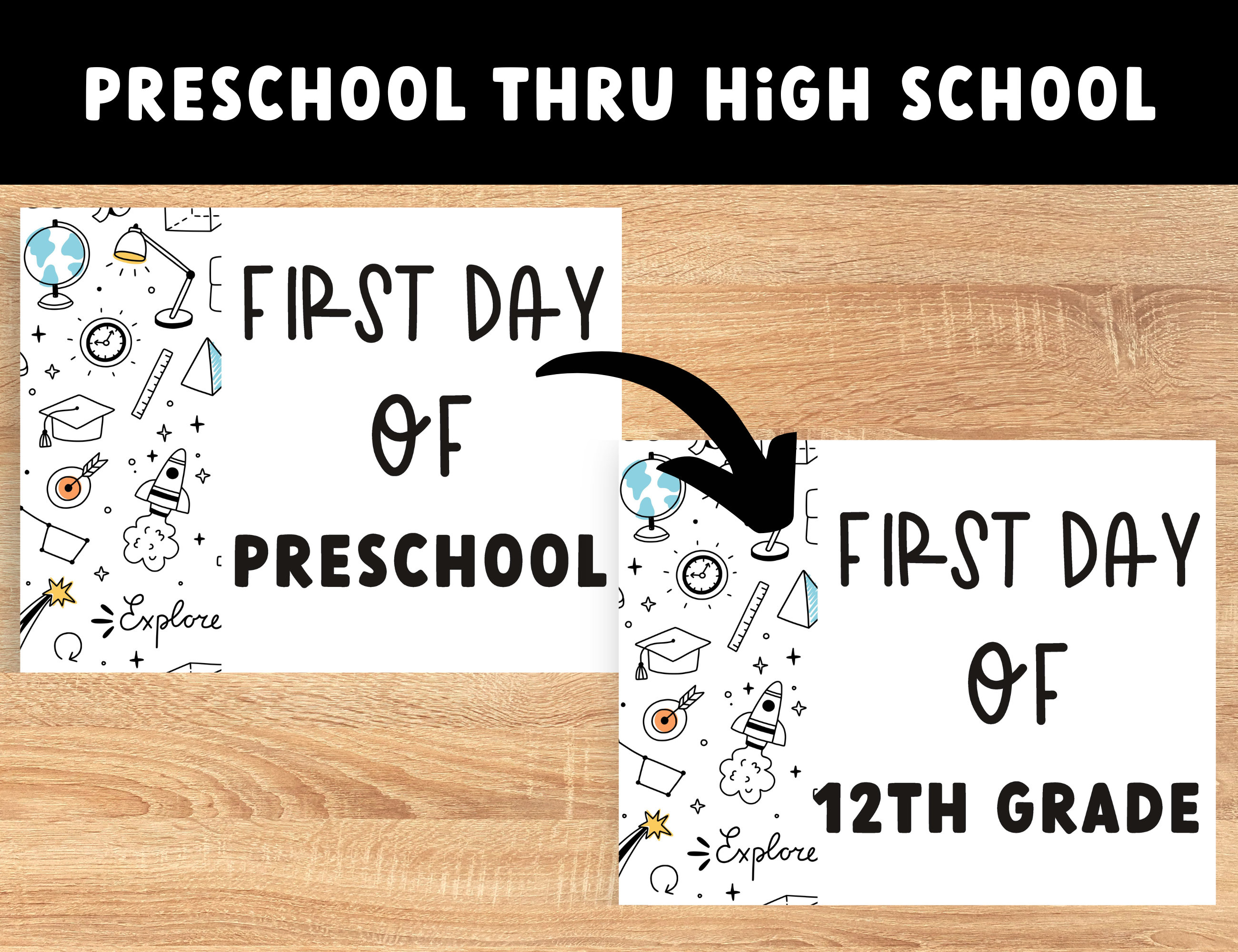 Back to School Signs - Etsy