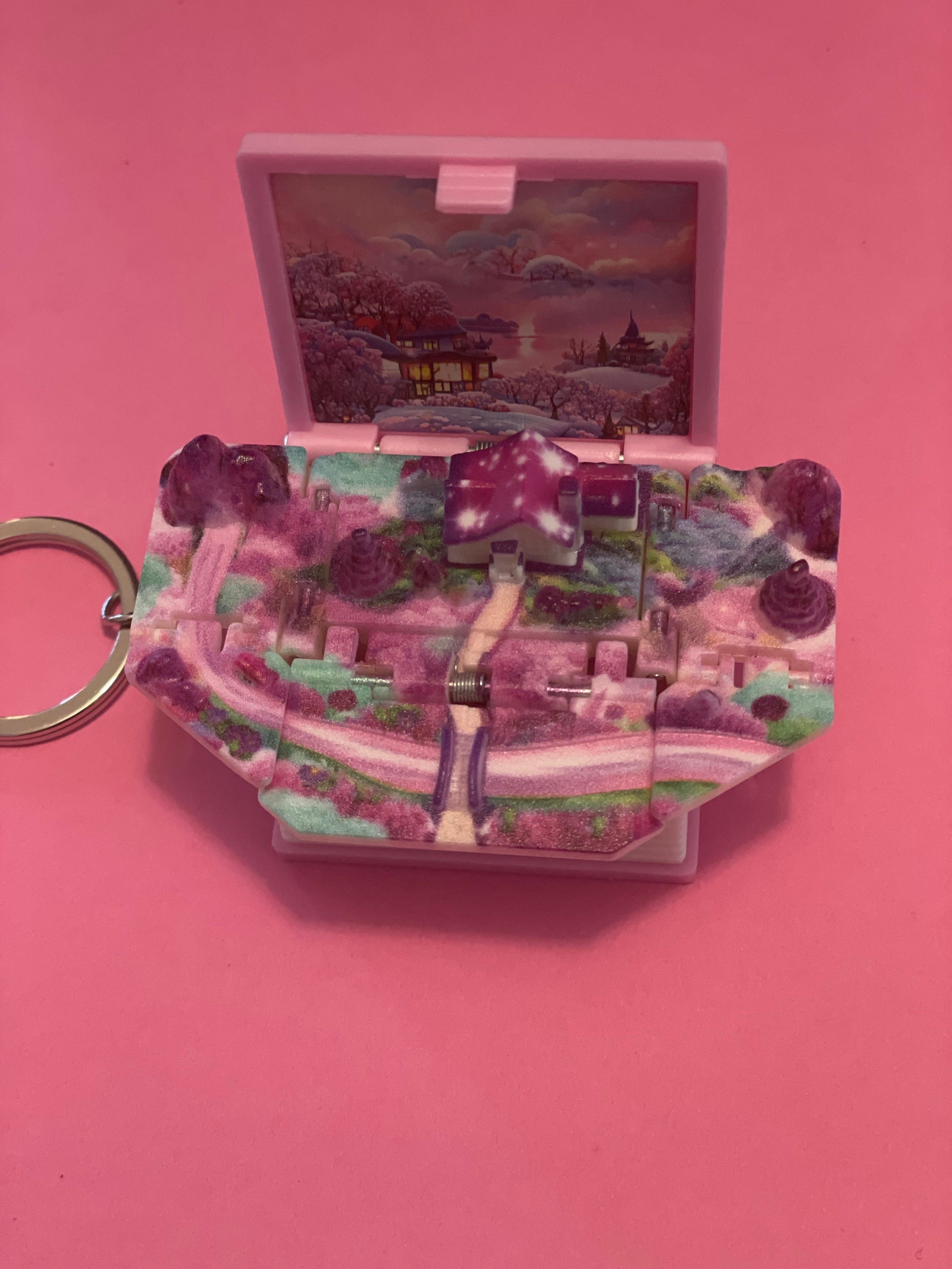 Pop up Book Keychain - Etsy