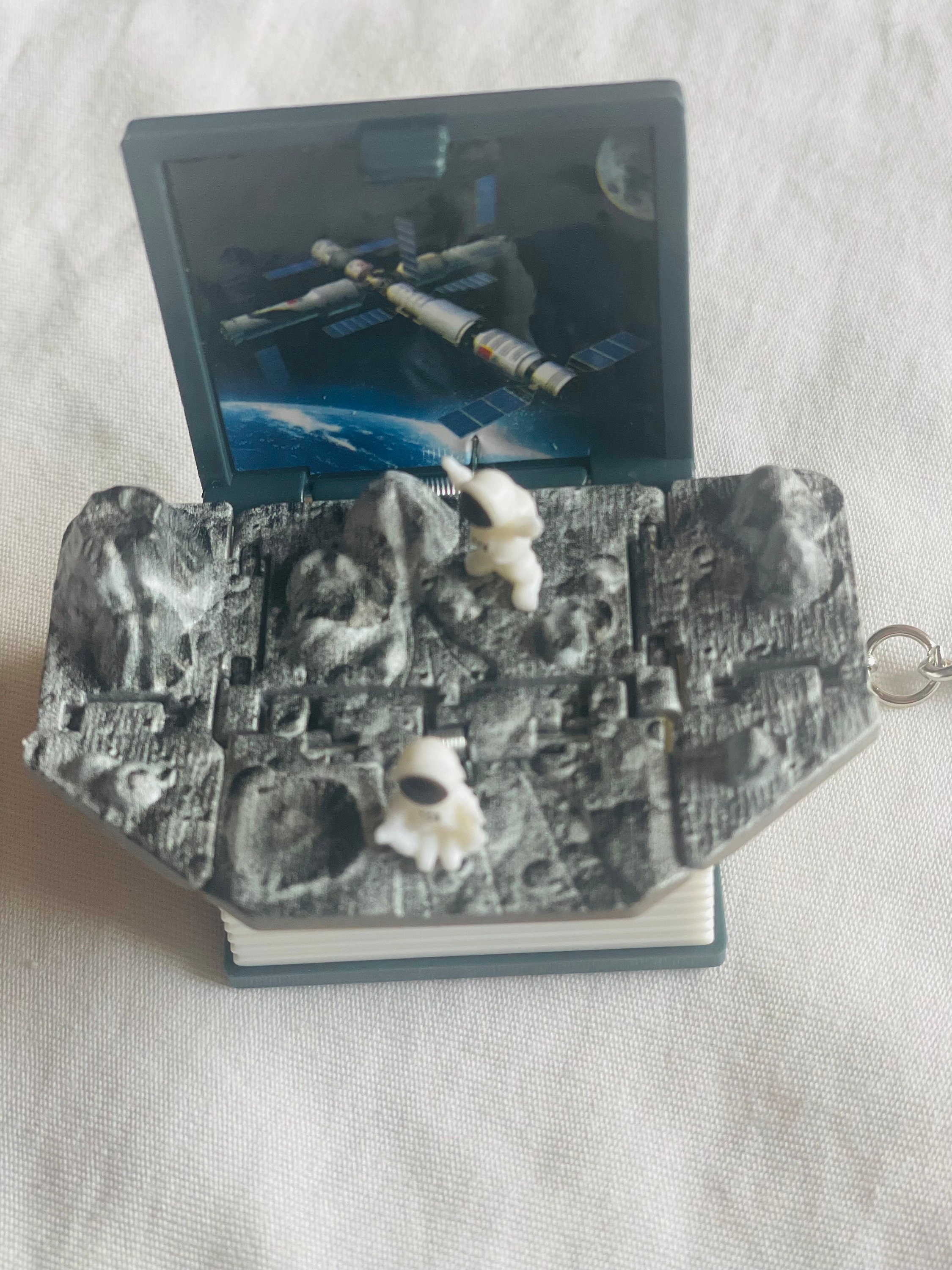 Pop up Book Keychain - Etsy