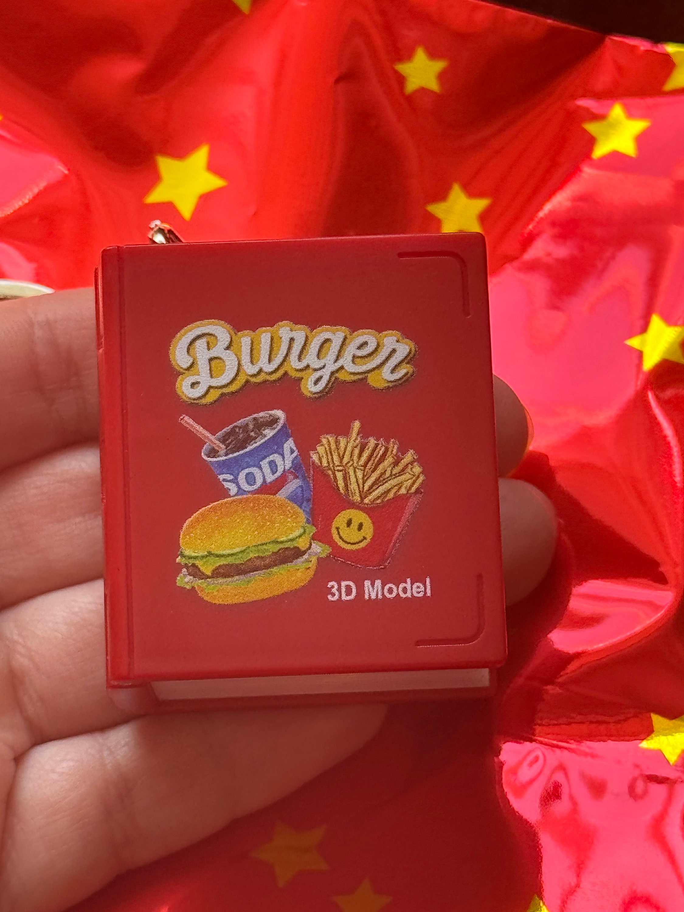 Pop up Book Keychain - Etsy