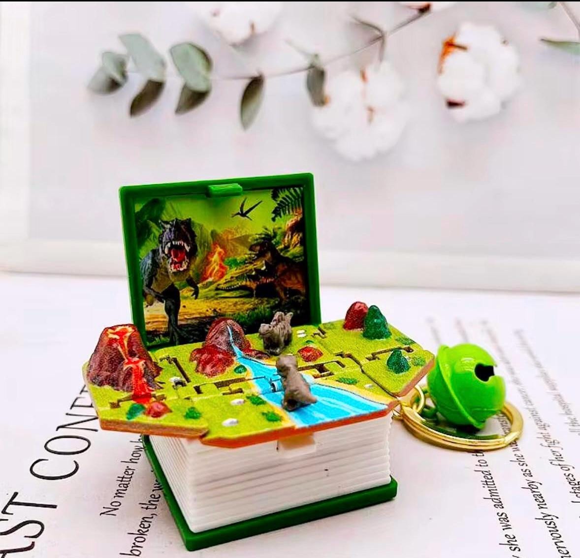 Pop up Book Keychain - Etsy