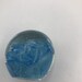 Dynasty Gallery Paperweight Art Glass Heirloom Collectables Blue Swirl ...
