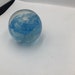 Dynasty Gallery Paperweight Art Glass Heirloom Collectables Blue Swirl ...