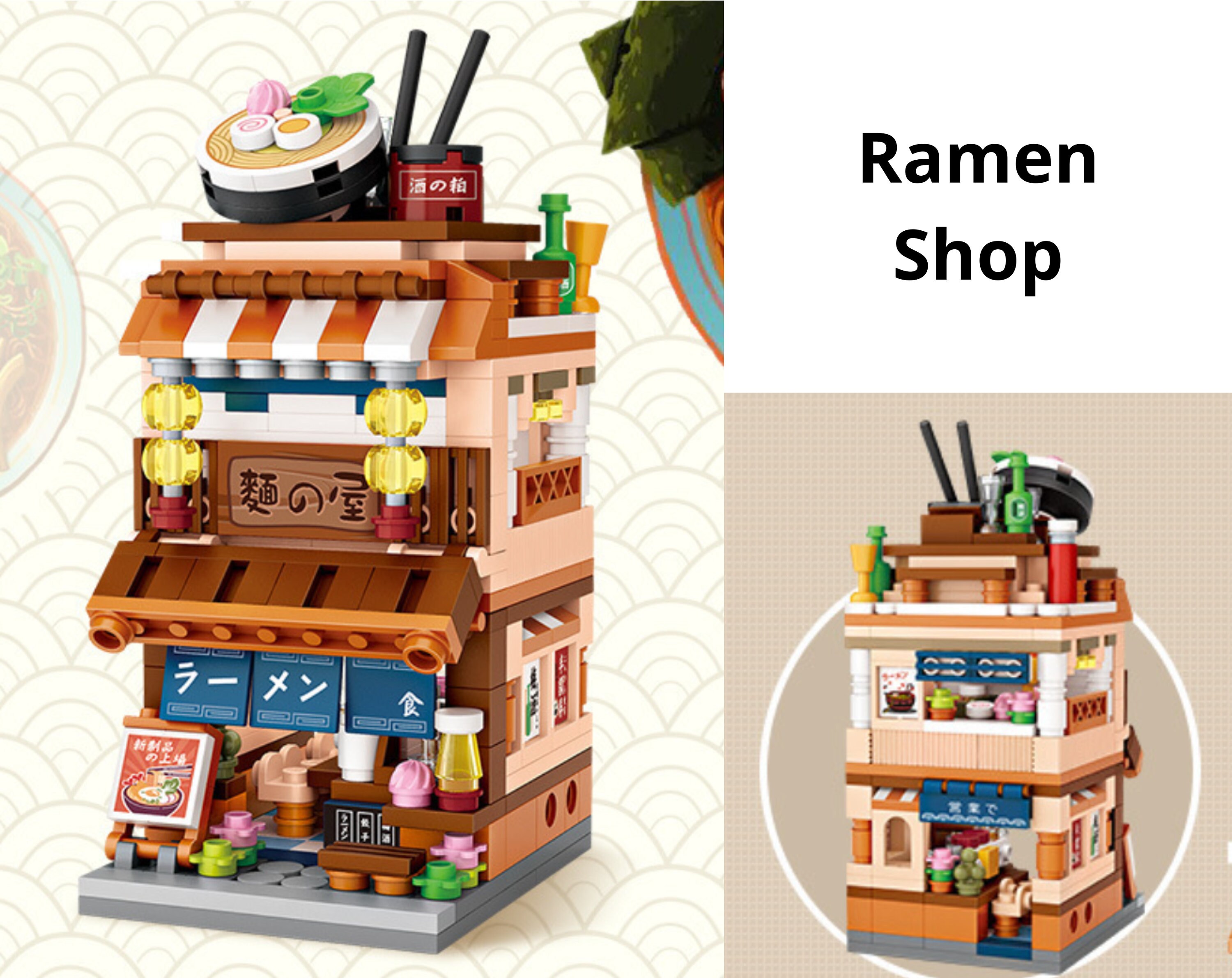 Japanese Street Mini Series 1 Onsen Ramen Shop Kimono - Etsy Singapore