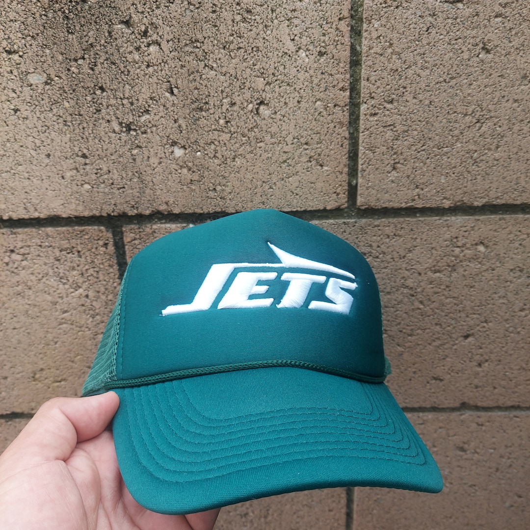 NY Jets Trucker Hat - Etsy