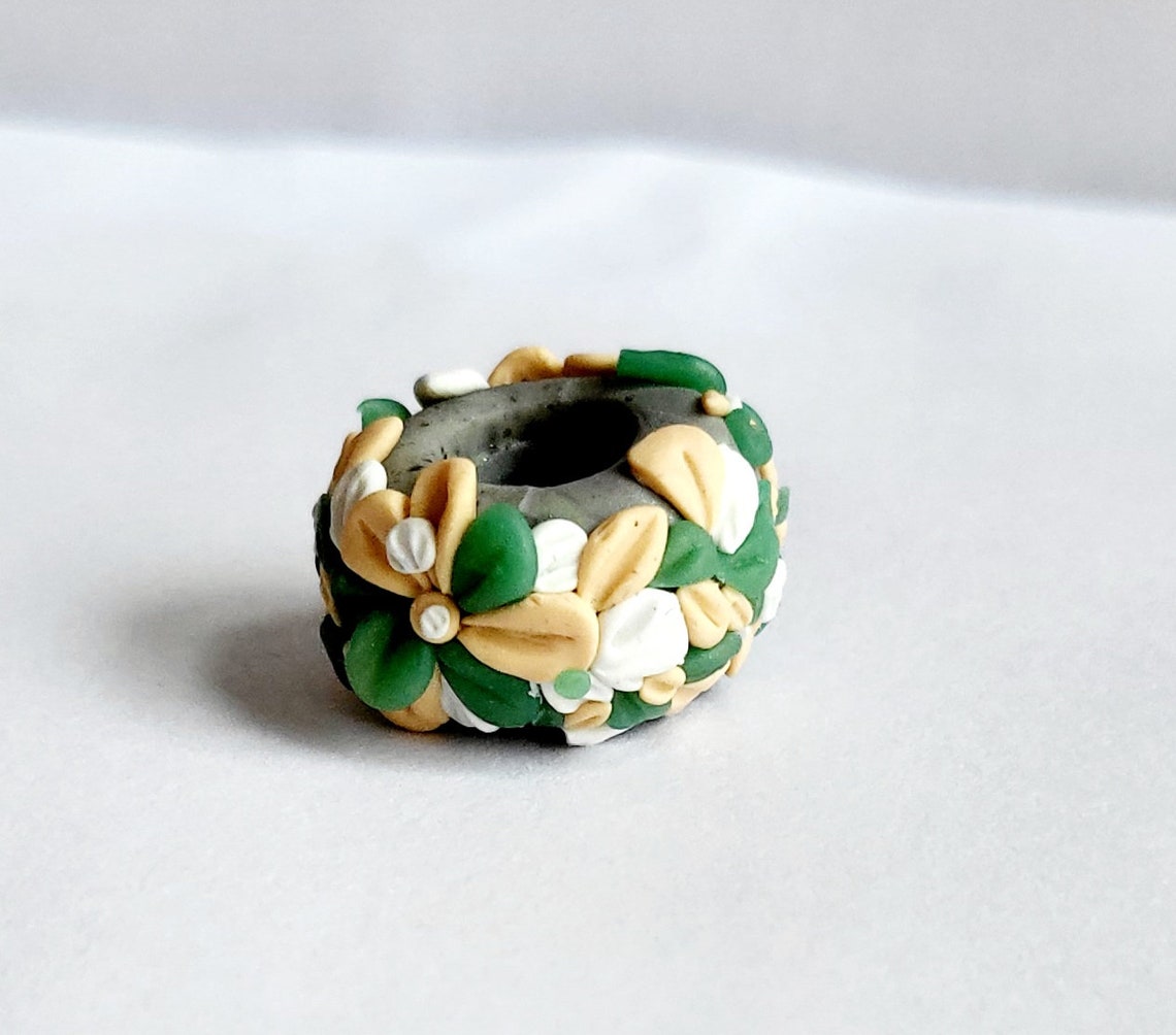 Dreadlock Beads, Beads for Dreadlocks, Beads With Flowers, Flower Beads ...