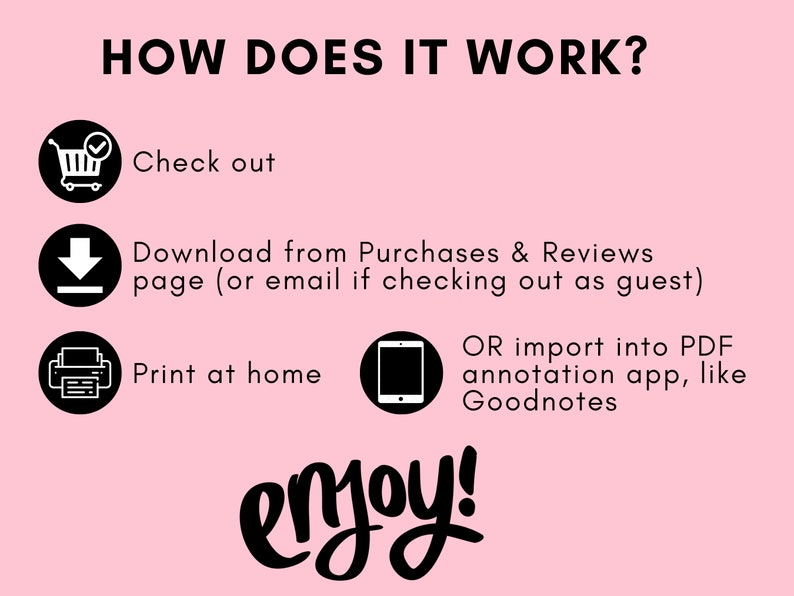 Custom Order Form Template for Small Business - Purchase Tracker and ...