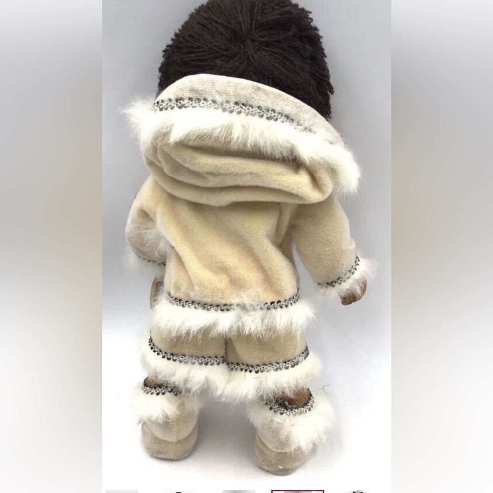 Naber Kids Wood Face Carved Native American Eskimo Dolls Set of 3 - Etsy