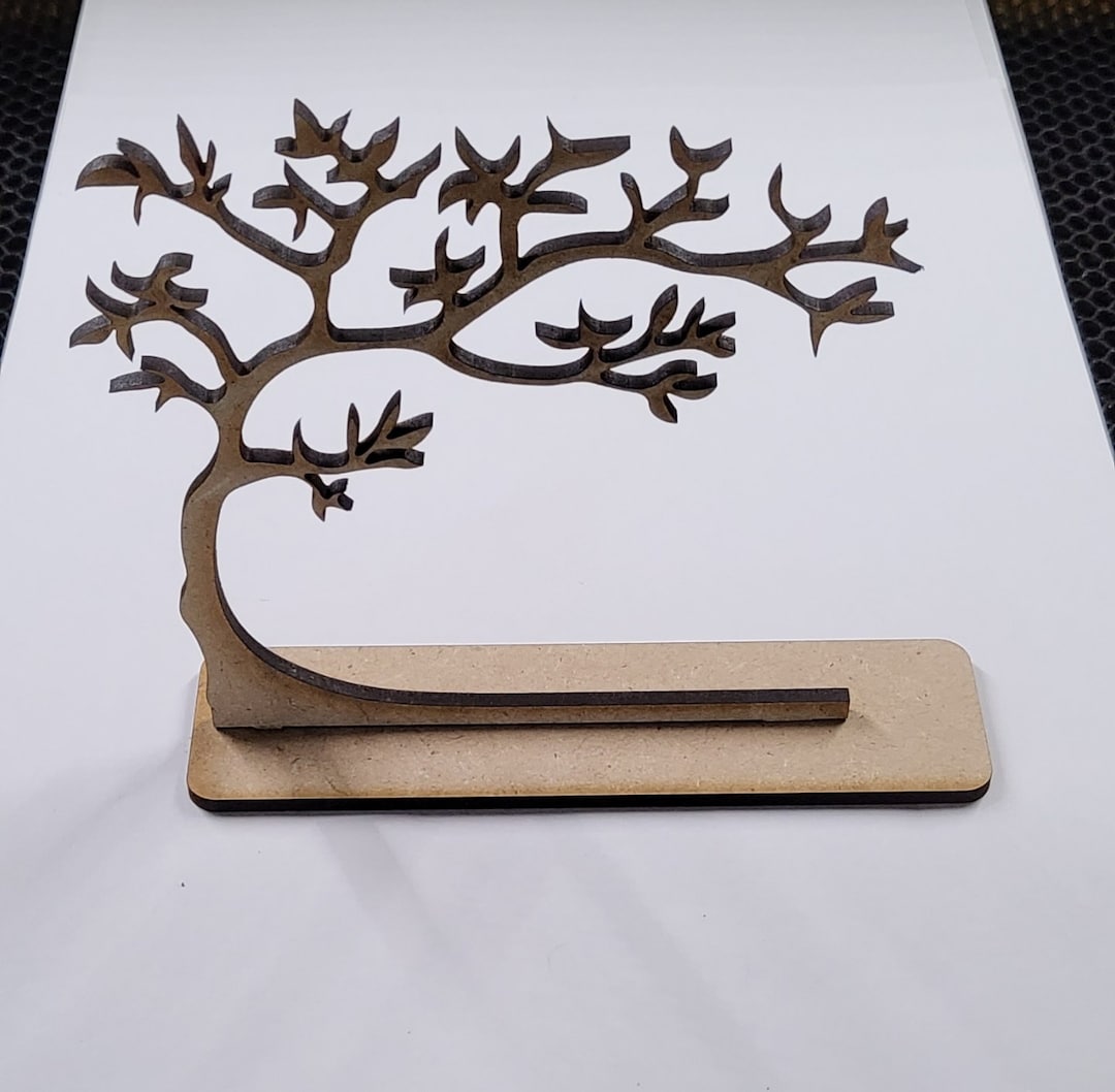 Mini Jewelry Tree Glowforge SVG - Etsy