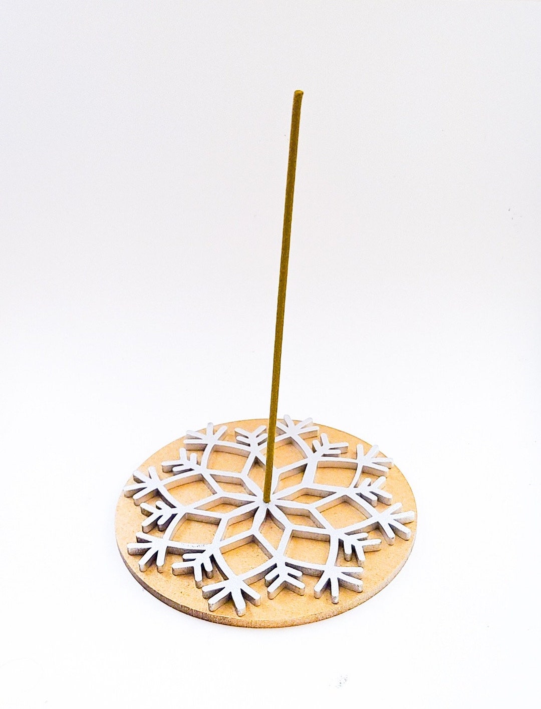 Slowflake Incense Holder Glowforge SVG - Etsy