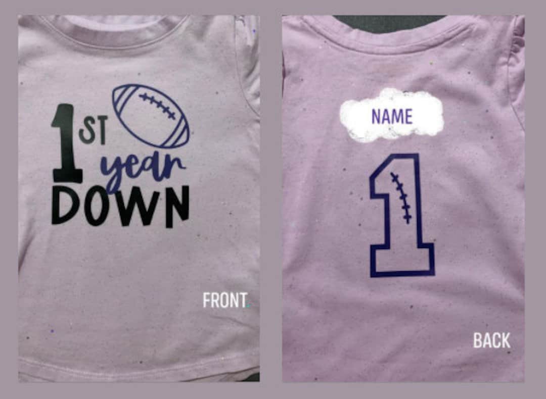 1st Year Down - SVG - PNG - DXF - Jpeg - Etsy